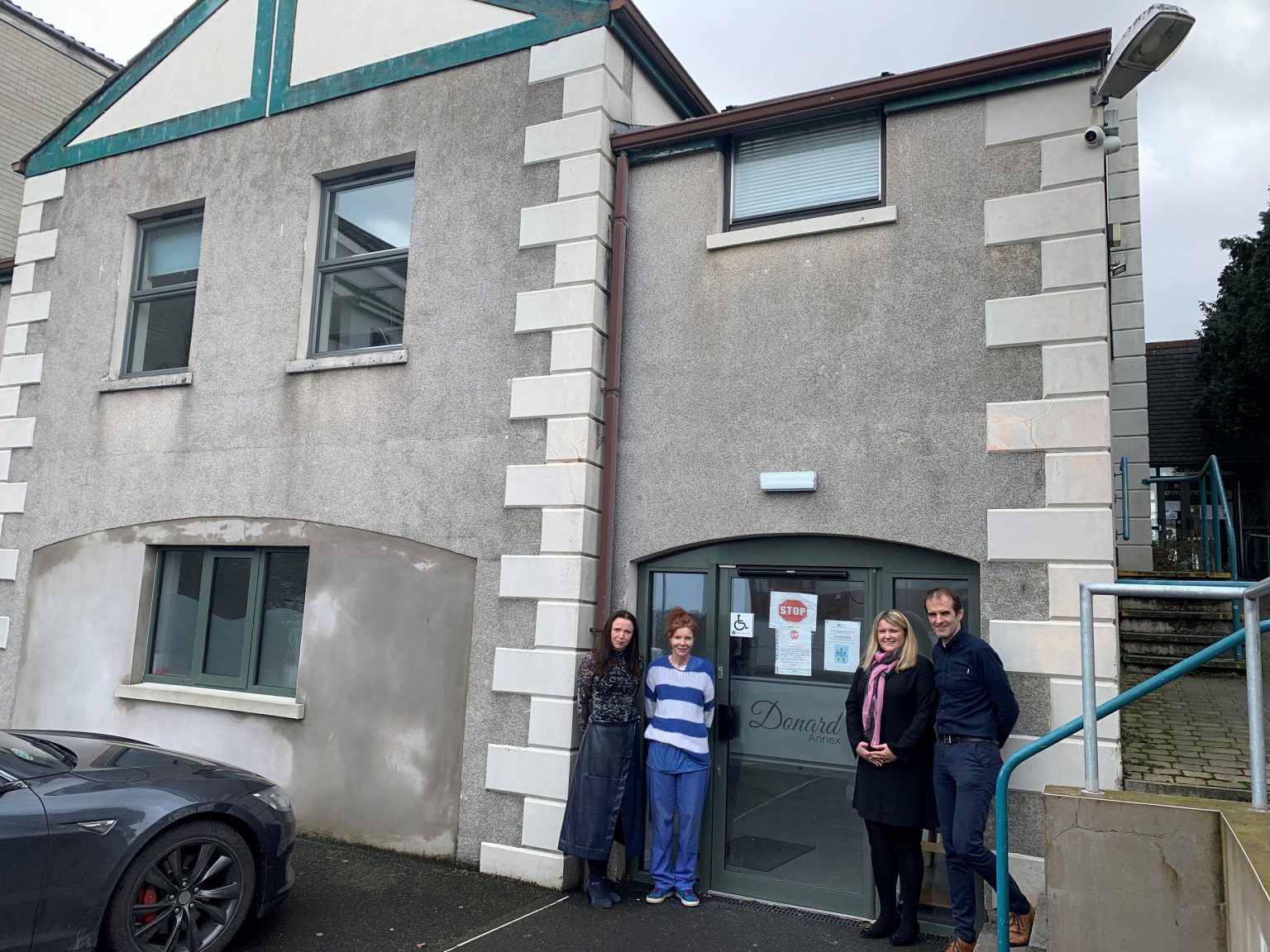Patients benefitting from refurbishment of Donard Family Practice ...