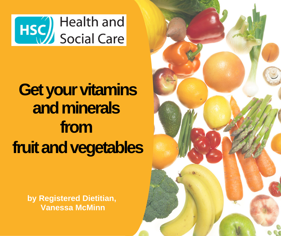 Get your vitamins and minerals from a balanced diet - DOH/HSCNI ...