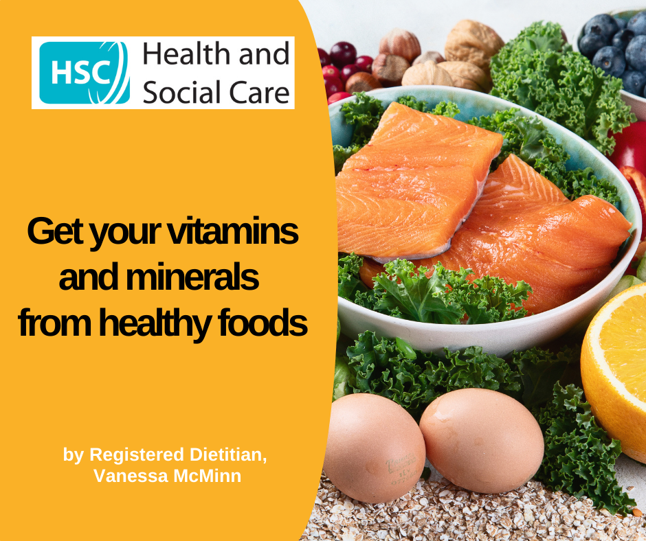 Get your vitamins and minerals from a balanced diet - DOH/HSCNI ...