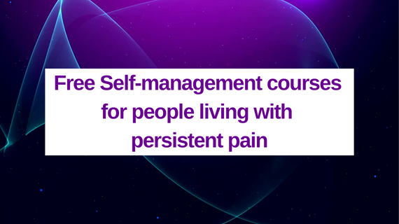 Free Self-management courses to help people who are living with ...