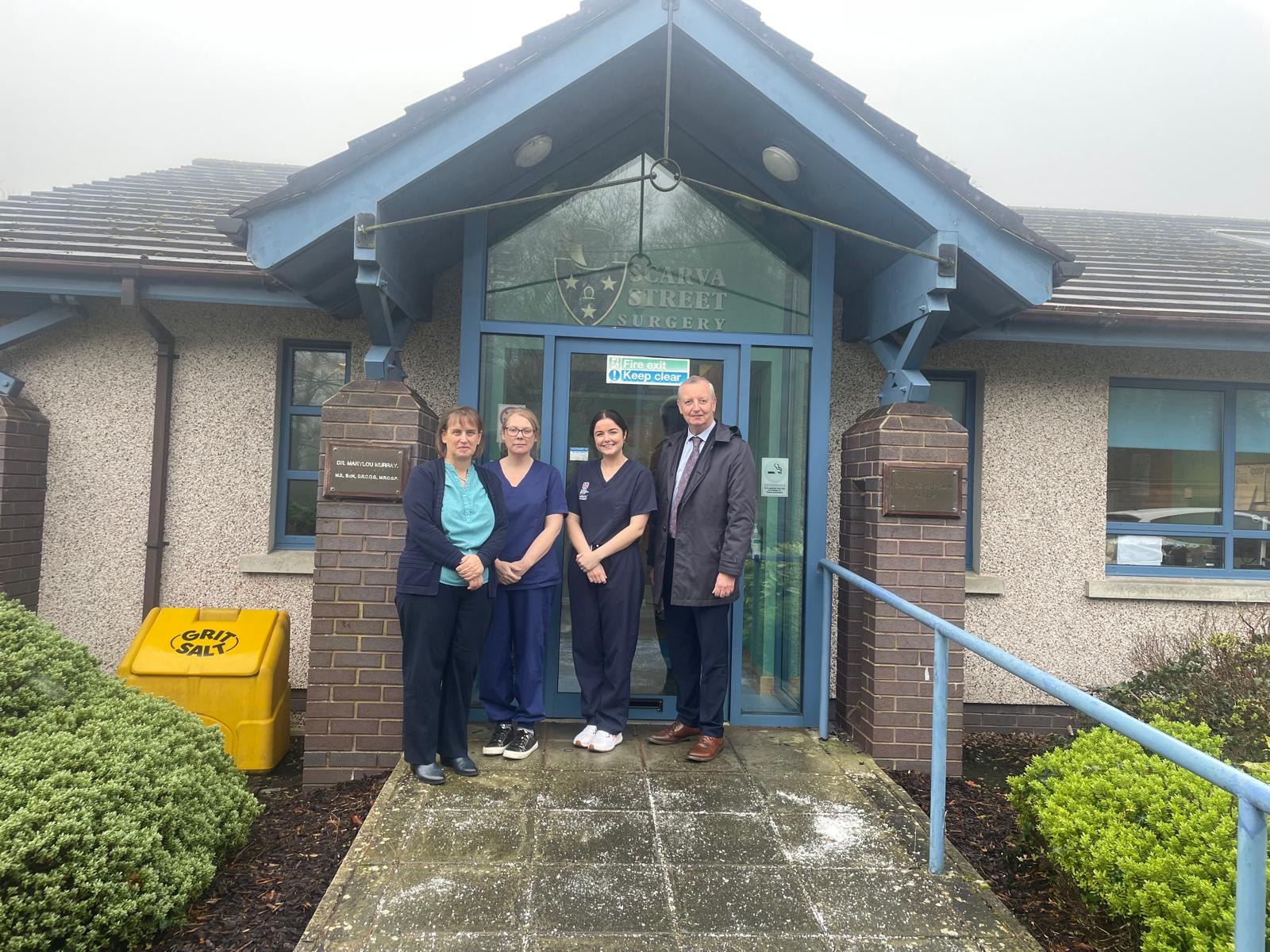 New extension enhances patient care at Scarva Street Surgery - DOH ...